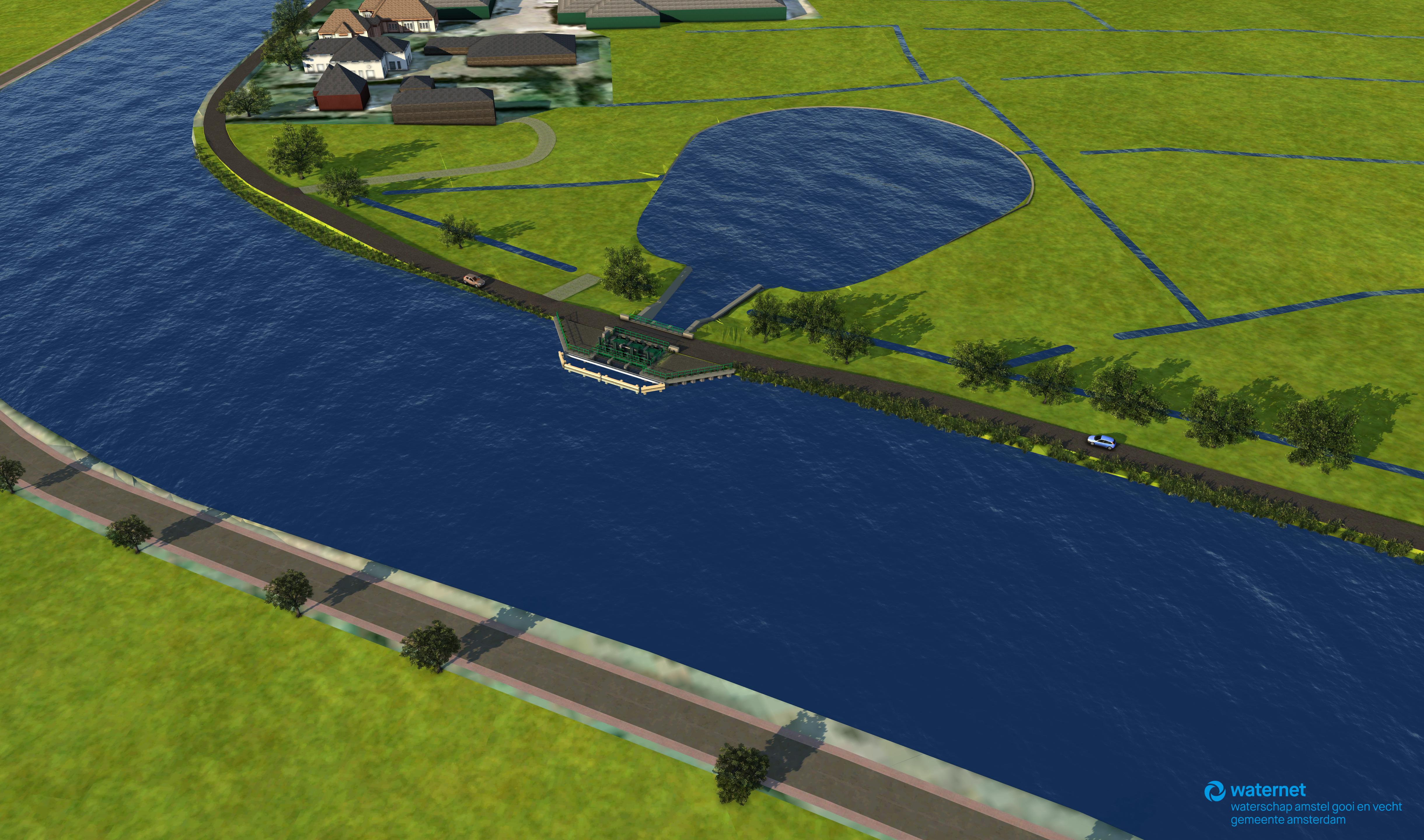 Noodinlaat Rondehoep | Waterschap AGV